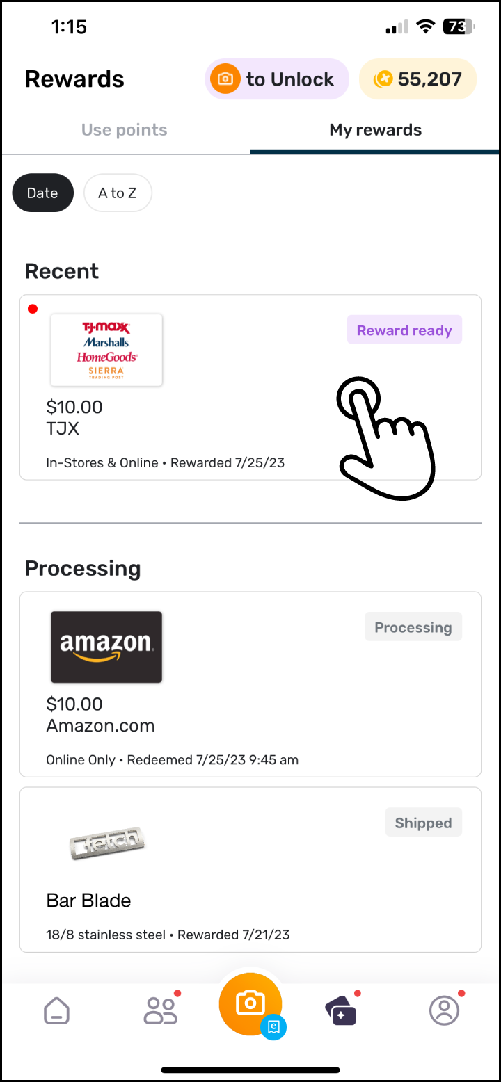 Redeeming Rewards That Require Security Codes – Fetch