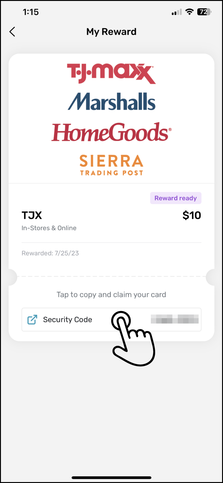 Redeeming Rewards That Require Security Codes – Fetch